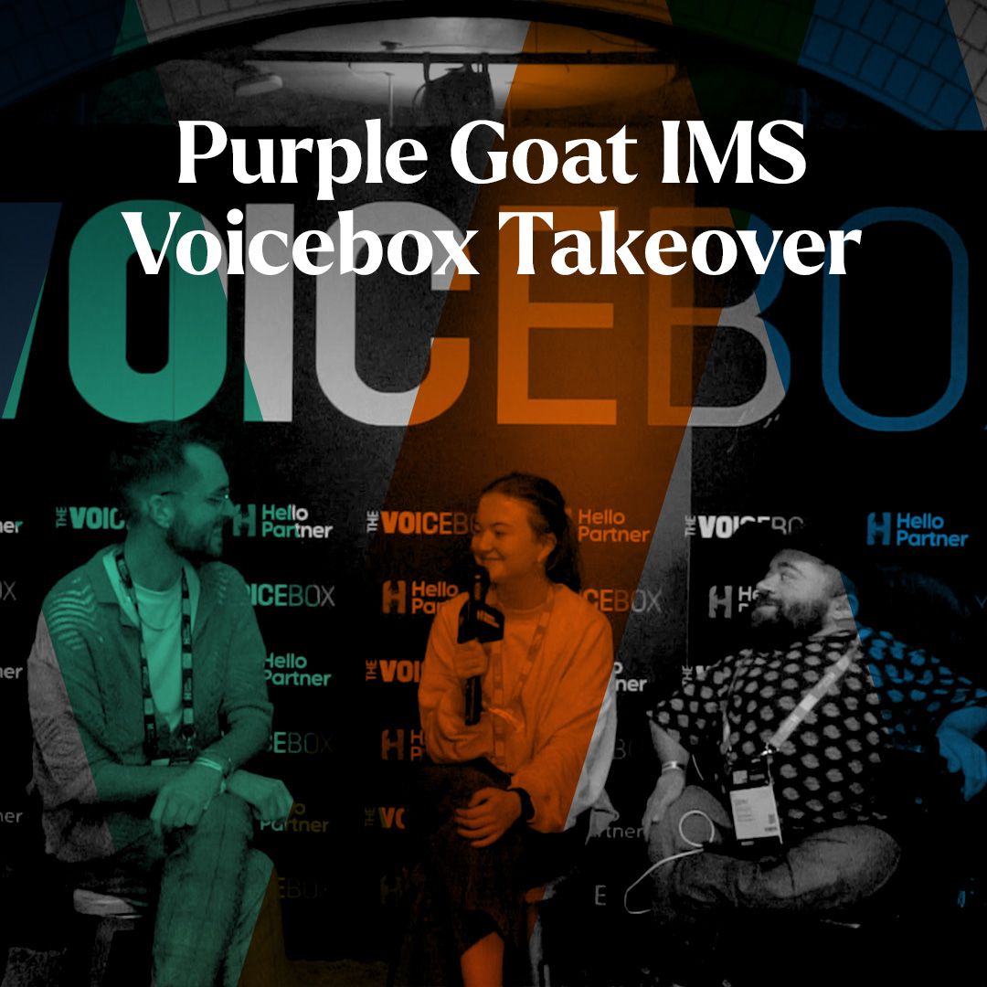 Purple Goat IMS Voicebox Takeover: Driving Authentic Representation in ...