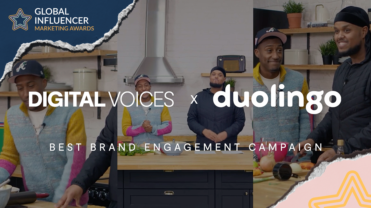 Best Brand Engagement Campaign - Digital Voices & Duolingo